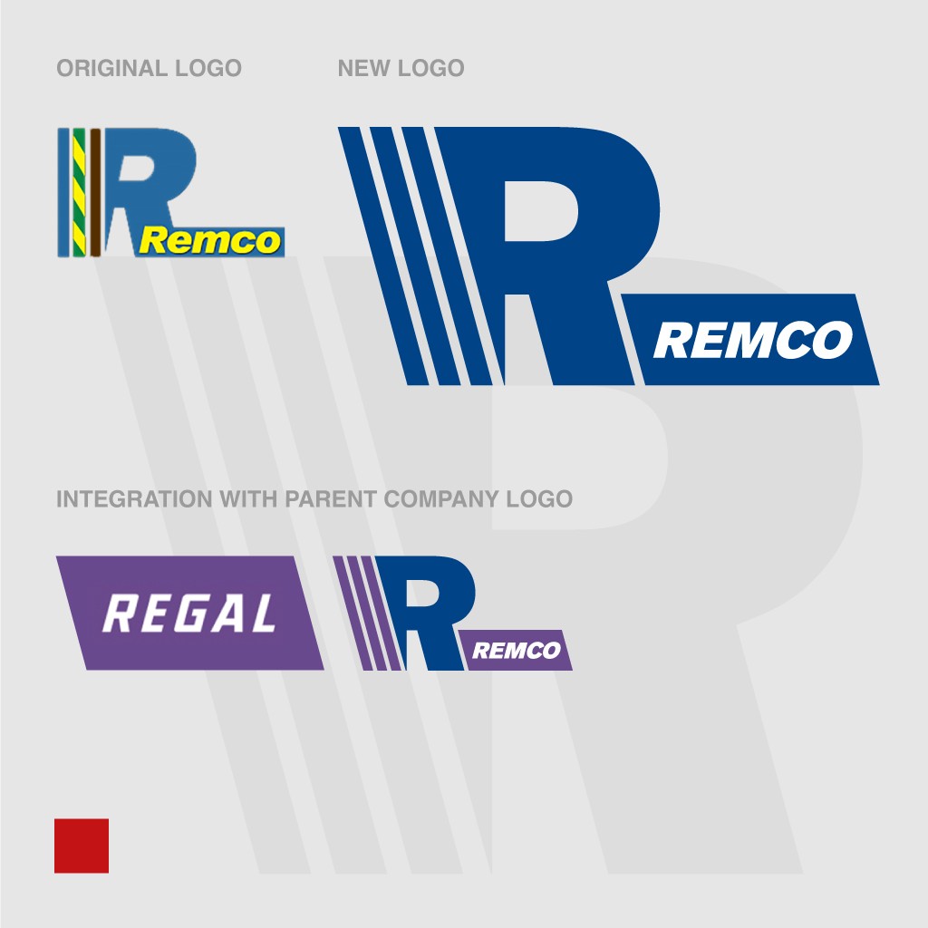 remco corporate identity refresh logo | Wilson Design Associates